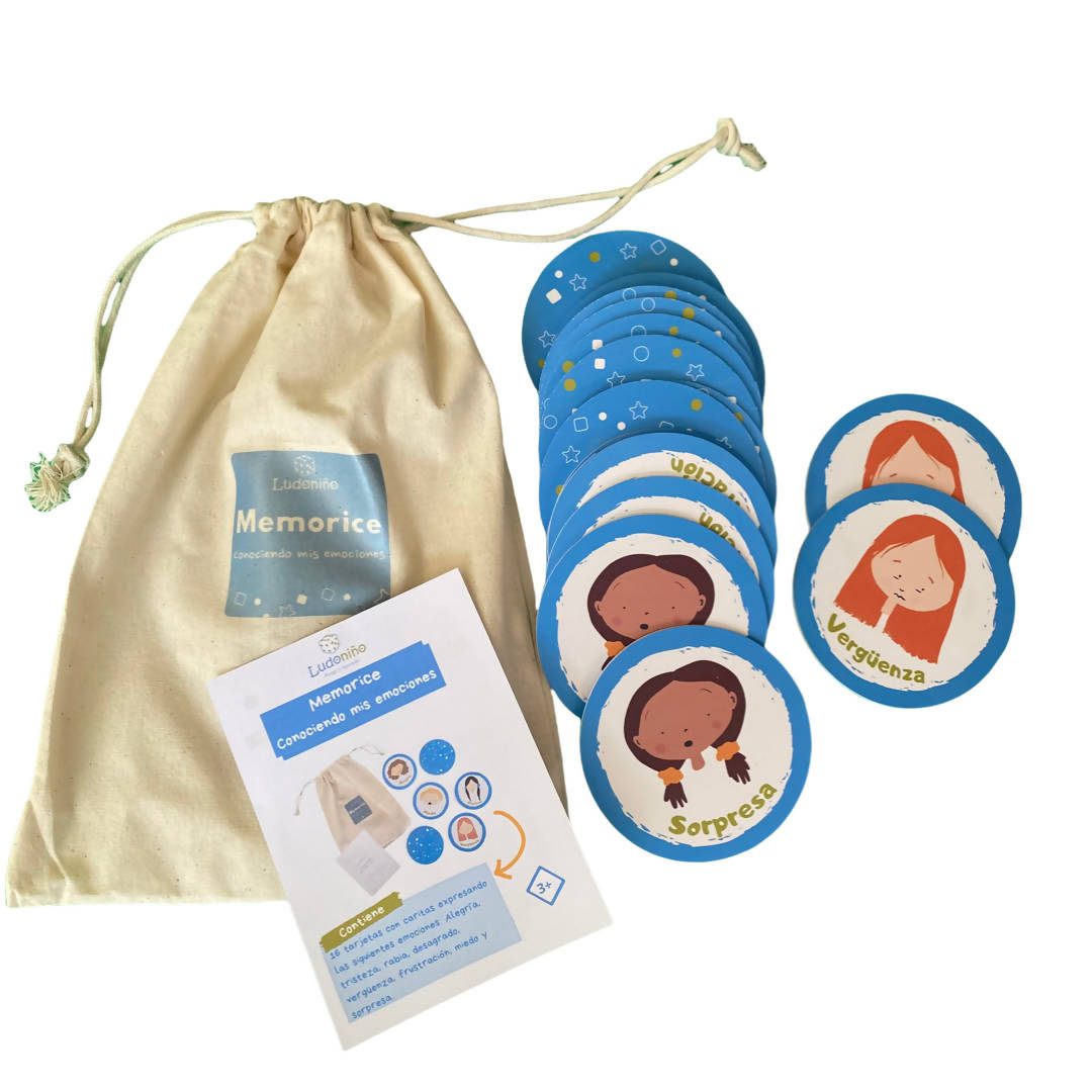 Juego Memorice Conociendo mis emociones – Creado en Chile