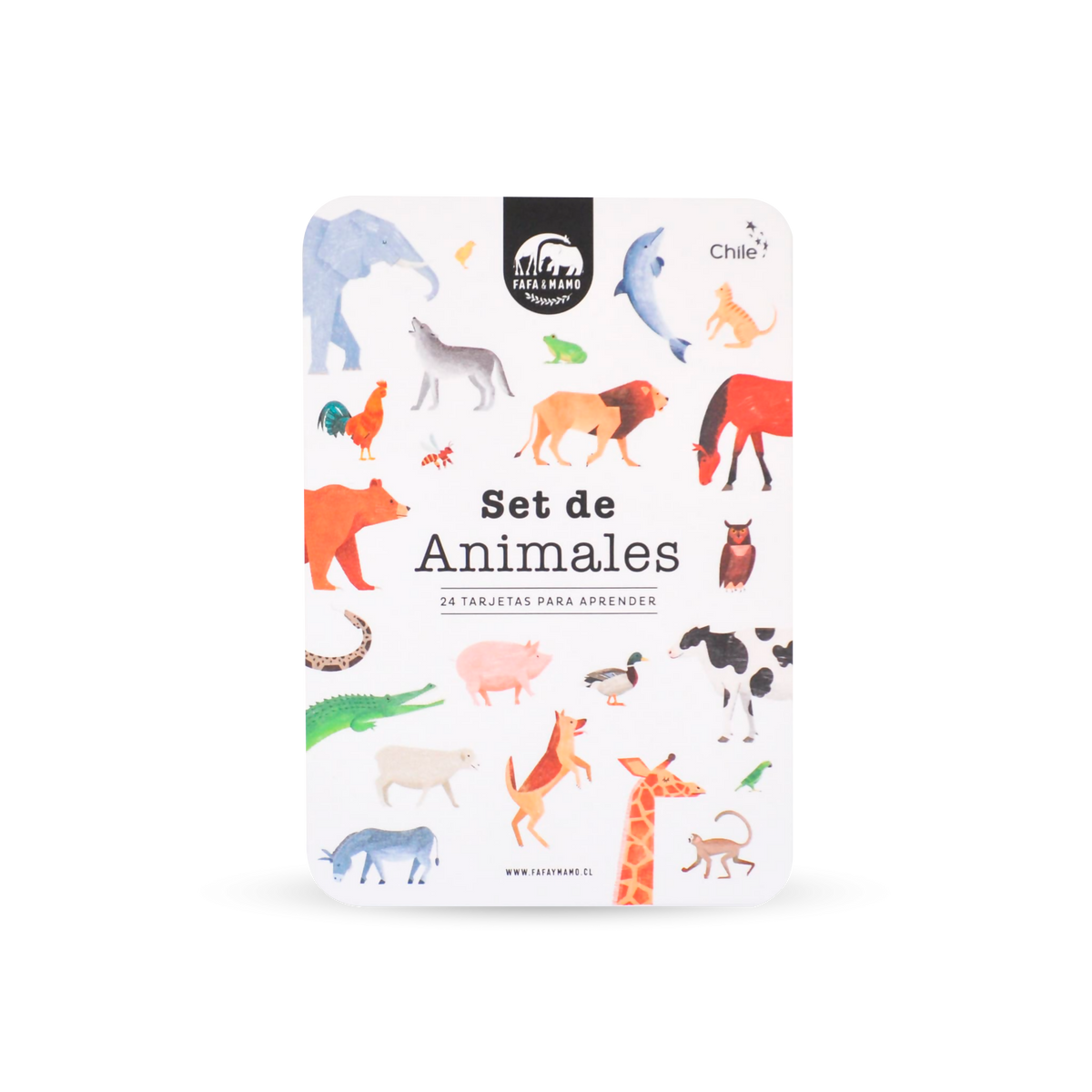 Tarjetas animales – Creado en Chile