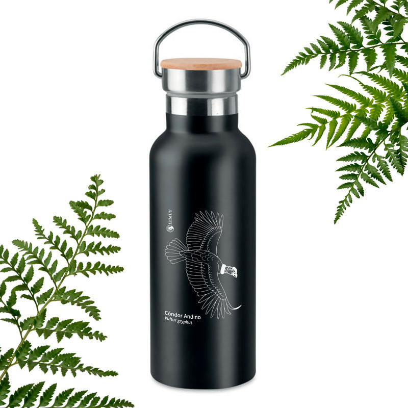 Termo Botella Condor Andino – Creado en Chile