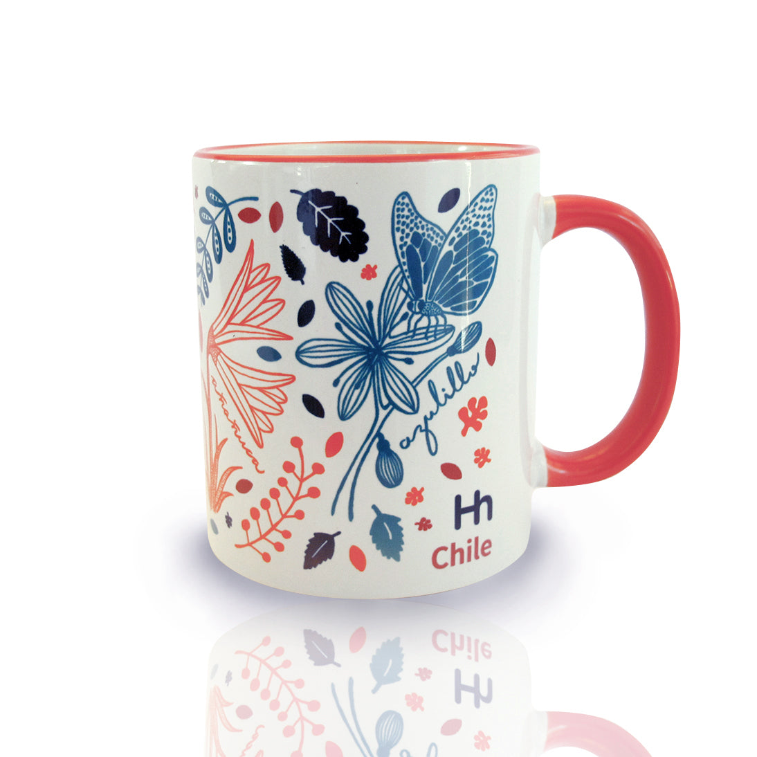 TAZON CERÁMICA / FLORA NATIVA – Creado en Chile