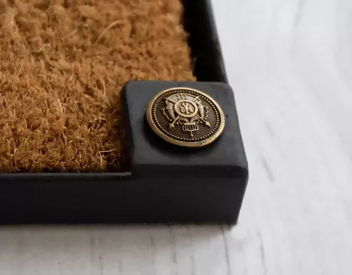 Choapino con Marco de Fierro 45cm x 75cm – Creado en Chile