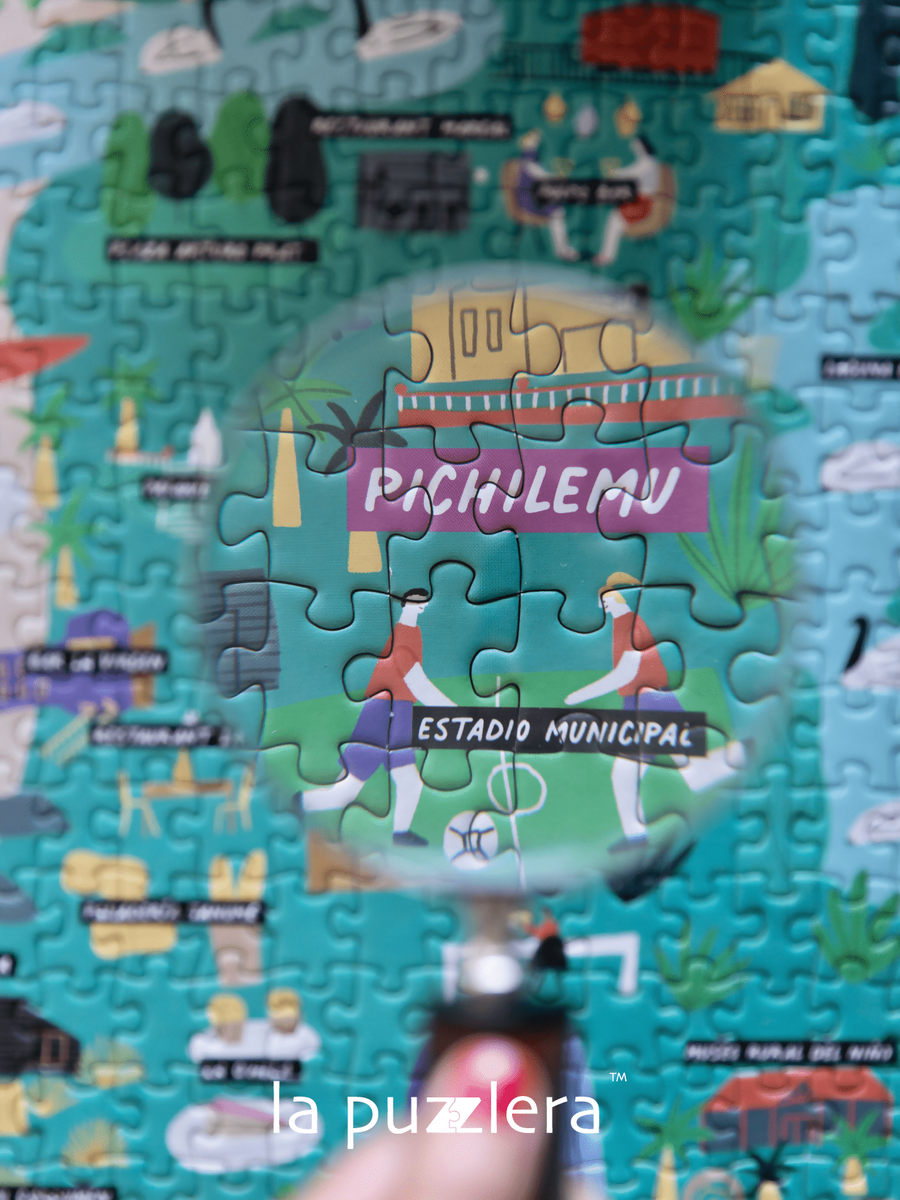 Puzzle Mapa Matanzas/ Puertecillo/ Pichilemu 1000 Piezas – Creado en Chile