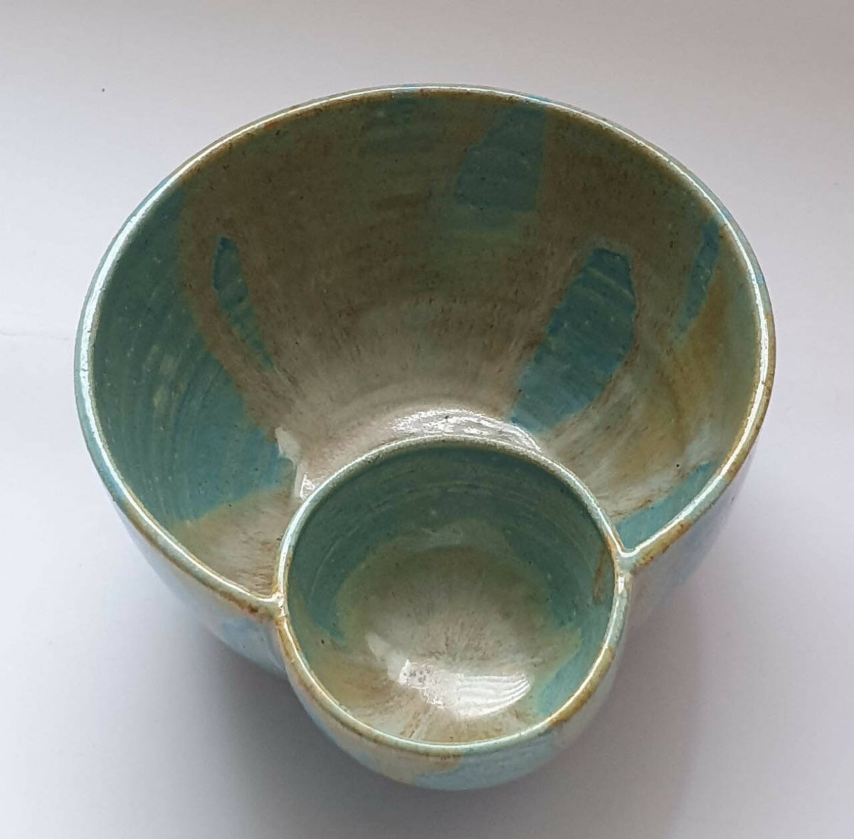 Pocillo Aceitunero Turquesa – Creado en Chile