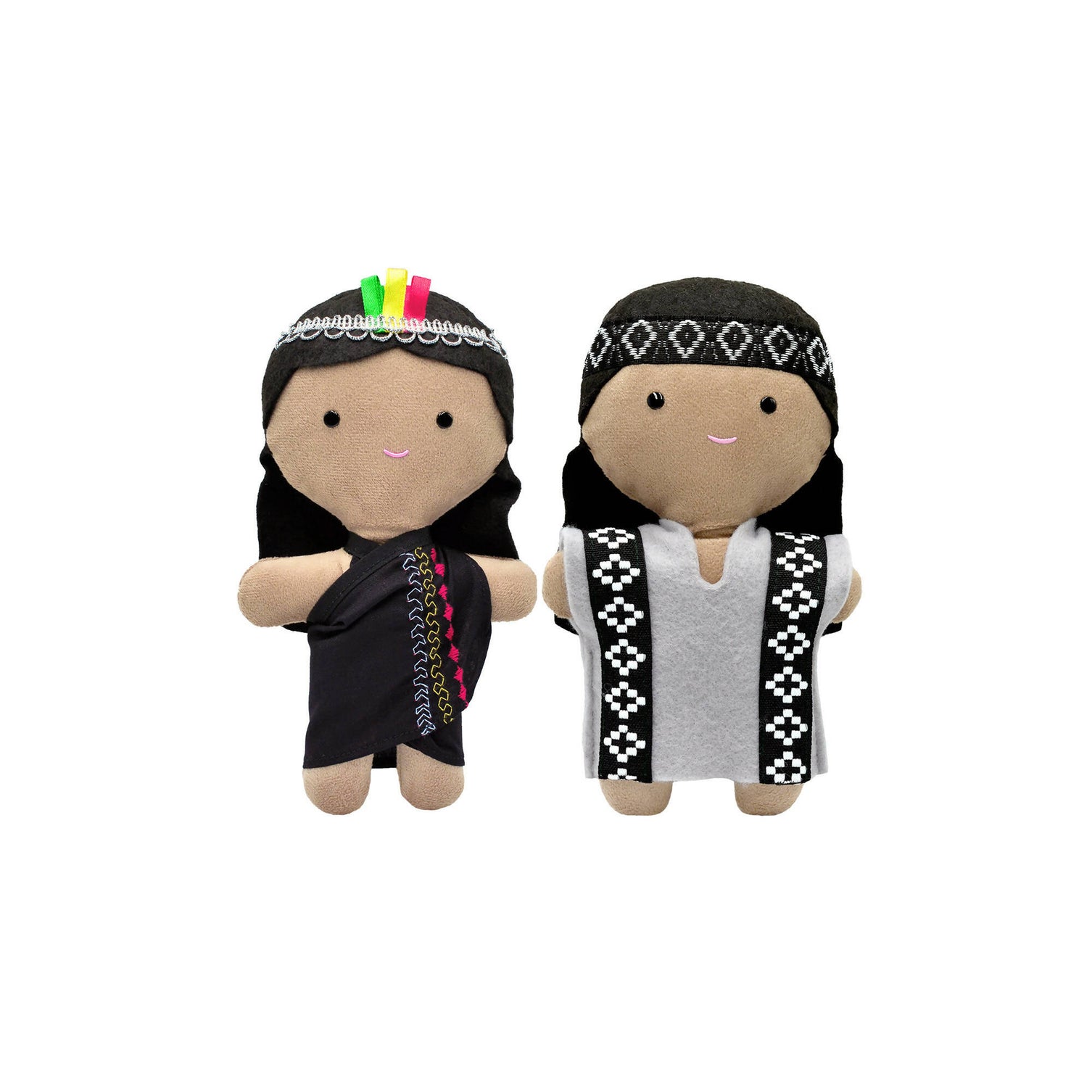Muñecos NIÑOS DE CHILE: NIÑOS MAPUCHES – Creado en Chile